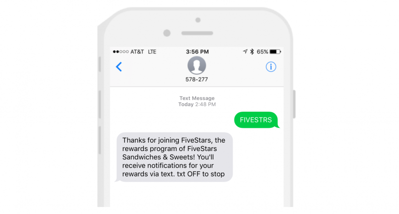 4 ways to drive signups with Fivestars Text-to-Join | Fivestars Insights